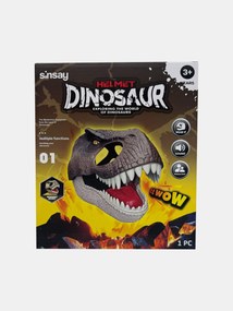 Sinsay - Maska ve tvaru hlavy dinosaura se zvukem - vícebarevná