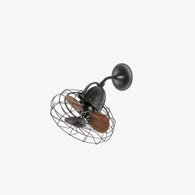 FARO 33715 KEIKI S, hnědá, stropní ventilátor - FARO