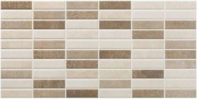 EBS Bondi - Dekor 25x50 cm, rlv marron QUED2550MR