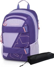 Karton P+P Studentský batoh + etue Oxy Sport Half violet