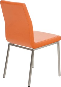 Sada 2 jídelních židlí Colmar – oranžová