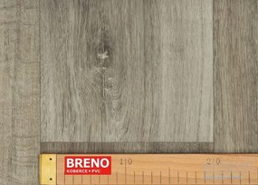 Breno PVC PURETEX Lime Oak 960L – tmavší dřevo, šíře 400 cm
