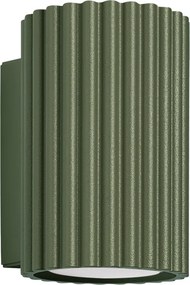 Sollux Lighting Nástěnné svítidlo KARBON 10 olivově zelené