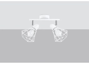Sollux SL.1103 - Bodové svítidlo ARTEMIS 2xE14/40W/230V bílá