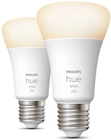 Led žárovka philips hue white 9.5w 1100 e27 2ks