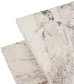 Designový konferenční stolek Xanthe 110 cm vzor mramor frézie