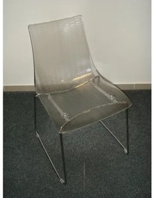 Scab Plastová židle DEA Sledge - transparentní čirá