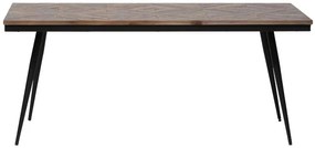 Rhombic jídelní stůl hnědý 180x90 cm