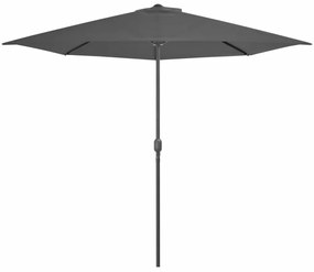 Půlkruhový slunečník 300x150 cm Dekorhome