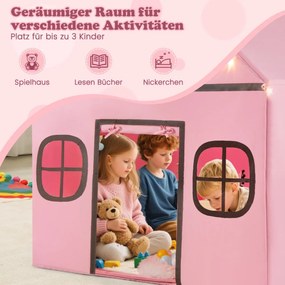 Costway Dětský vnitřní dětský stan Playhouse s hvězdicovými světly