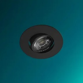 Philips Cilantro 5W 4000K černá / LED podhledové svítidlo / 550lm / 9c