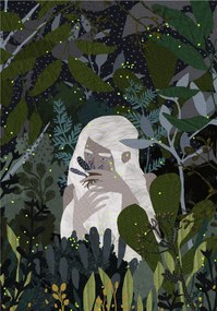 Anna Vančurová | Vážka Rám: Černý, Velikost: 70 x 50 cm