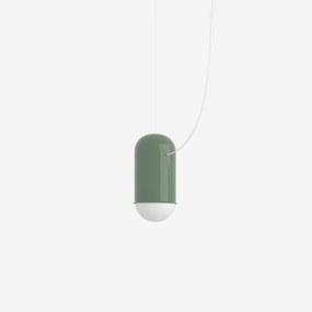 Svěšené svítidlo inspirované pilulkami Capsule G9  Svěšené svítidlo inspirované pilulkami Capsule G9 Barva: Zelená