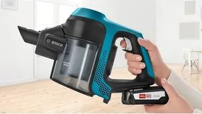 BOSCH BBS611LAG Unlimited 6 modrá / Aku tyčový vysavač 2v1 / 18 V / 2.