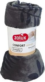 Zolux S.A.S. Pelech deka COCOON 100x75cm antracit se vzorem Zolux