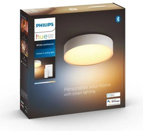 Philips - LED Stmívatelné svítidlo Hue ENRAVE S LED/9,6W/230V pr. 261 mm bílá+DO