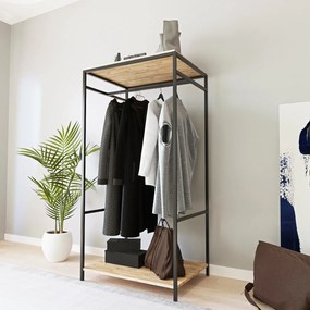 Kalune design Otevřená šatní skříň ANSBACH 170x100 cm