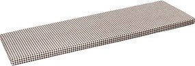 Bellatex Sedák na lavici hladký Hnědá 40x120 cm