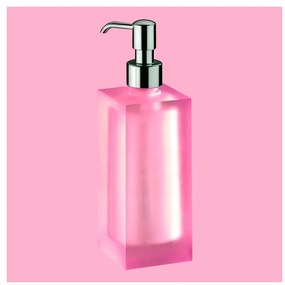 IVAB Irida - Dávkovač tekutého mýdla volně stojící, růžová IBIRQ03