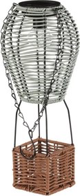 Solární lucerna balón s LED osvětlením PLA113 GRN-S