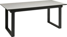 XXXLutz JÍDELNÍ STŮL, šedá, černá, 180-260/90/76 cm MID.YOU - Jídelní stoly - 000055008101