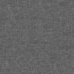 Houpací křeslo světle šedé textil 341253