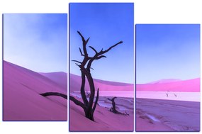 Obraz na plátně - Mrtvý strom v dunách 1130FD (135x90 cm)