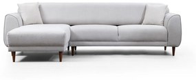 Designová sedačka Haylia 287 cm béžová - levá