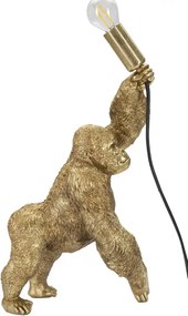 Stolní lampa Gorilla 40 cm zlatá
