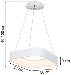 Závěsné LED svítidlo Astro, 1x LED 24w, w