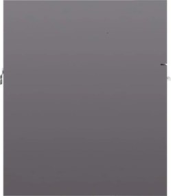 vidaXL Skříňka pod umyvadlo 41x38,5x46 cm kompozitní dřevo [804646] Barva: šedá s vysokým leskem