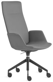 LAPALMA - Kolečková židle s vysokými zády UNO S253