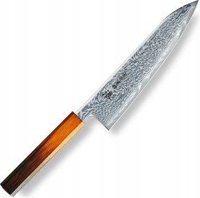 Japonský kuchařský nůž Gyuto/Chef 185 mm Hokiyama Sakon Bokusui ROU-Wave
