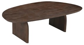 LABEL51 Konferenční stolek COOPER tmavě hnědý 135 cm