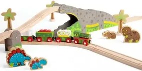 Bigjigs Rail Dinosauří most / od 3 let