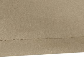 Náhradní plachta pro slunečník Outsunny - S jemnými vlnkami - Vysoce hustý polyester 280 g/m² s UV ochranou 3,82L x 2,4W (výložník) m Beige