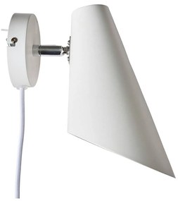 Dyberg Larsen Cale nástěnné světlo, 24,5 cm bílá