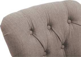Barová židle Lakewood látka, světlý antik – taupe