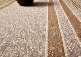 Diamond Carpets koberce Ručně vázaný kusový koberec Wild West DESP HL62 Natural Brown - 120x170 cm