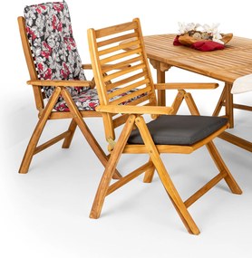 Doppler TAMAN NORFOLK FSC® teak polohovací zahradní křeslo