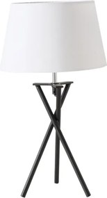 Stolní lampa Novo s kovovou základnou, výška 48 cm