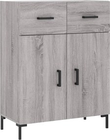 Skříň highboard šedá sonoma 69,5 x 34 x 180 cm kompozitní dřevo 3199879