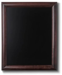 Dřevěná tabule 40 x 50 cm, tmavě hnědá