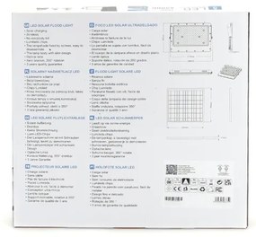 Aigostar - LED Stmívatelný solární reflektor LED/200W/3,2V IP65 + DO
