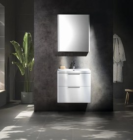 Aqualine Deneb koupelnová galerka 50 x 70 x 18 cm bílá mat DN050