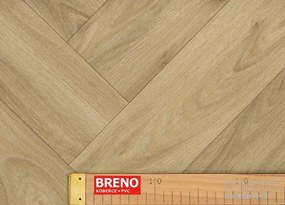 Breno PVC TEX-STYLE Laurel Oak 162M - světle hnědé parkety, šíře 100 cm