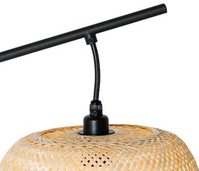 Orientální venkovní stojací lampa bambus IP44 - Carlos