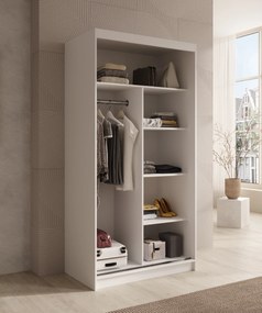ADRK Furniture Posuvná skříň Verto 100 SW-VER-100-WB