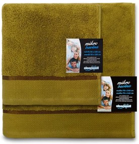 SVITAP sleep well Ručník Star 450 g/m2  Ručník Star 50x100 cm khaki