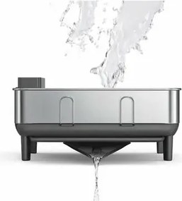 Simplehuman Odkapávač na nádobí  Compact / rám z nerez oceli/ šedý pla